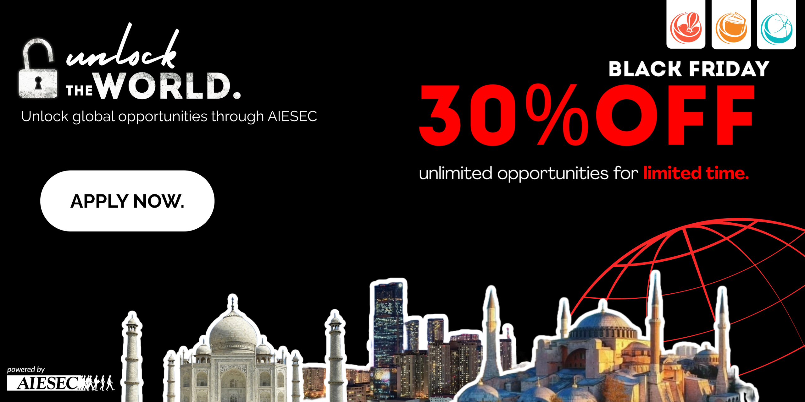 Unlock the World cu AIESEC București de Black Friday!